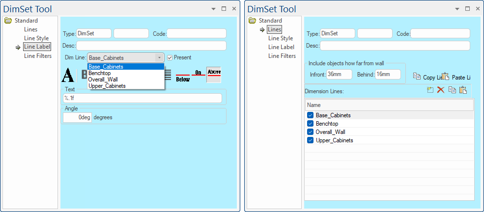 Dimensions Format Label Tutorial